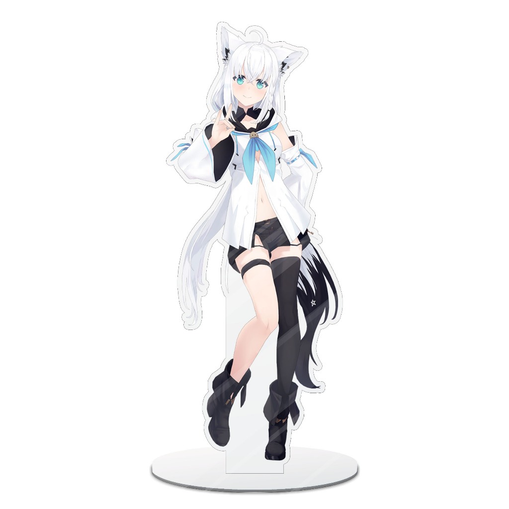 Jual Stand akrilik figure vtuber SHIRAKAMI FUBUKI standee 20cm ...