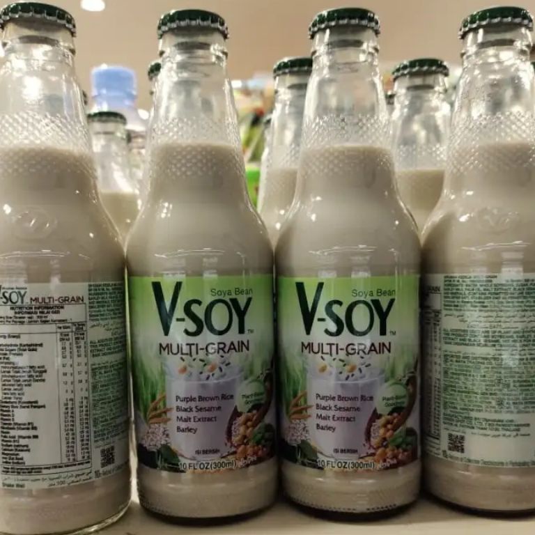 Jual 95 V-SOY Multi Grain Soya Bean Milk Botol Kaca [300ml] Susu ...