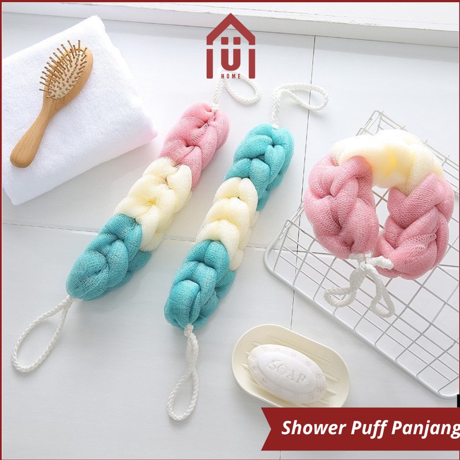 Jual murah UNISO - SHOWER PUFF | SPONS MANDI SHOWER PUFF SPONS BUSA ...