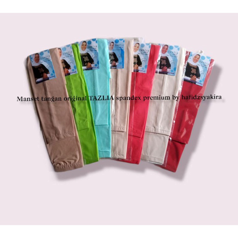 Jual MODEL EOG051 Manset Tangan Spandek ori Tazlia | Shopee Indonesia