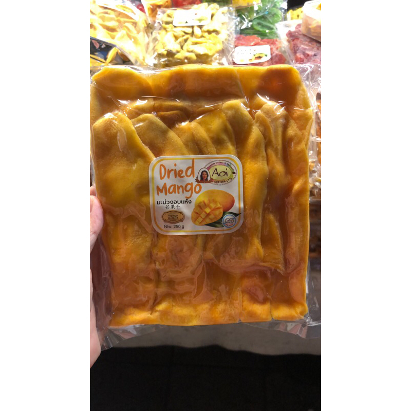 Jual Manisan Mangga Thailand Snack AOI 250gr | Shopee Indonesia