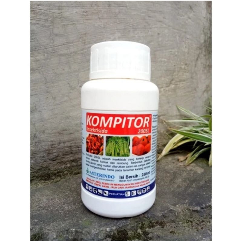 Jual KOMPITOR 250ML INSEKTISIDA IMIDAKLOPRID CAIR 200SL UNTUK HAMA ...
