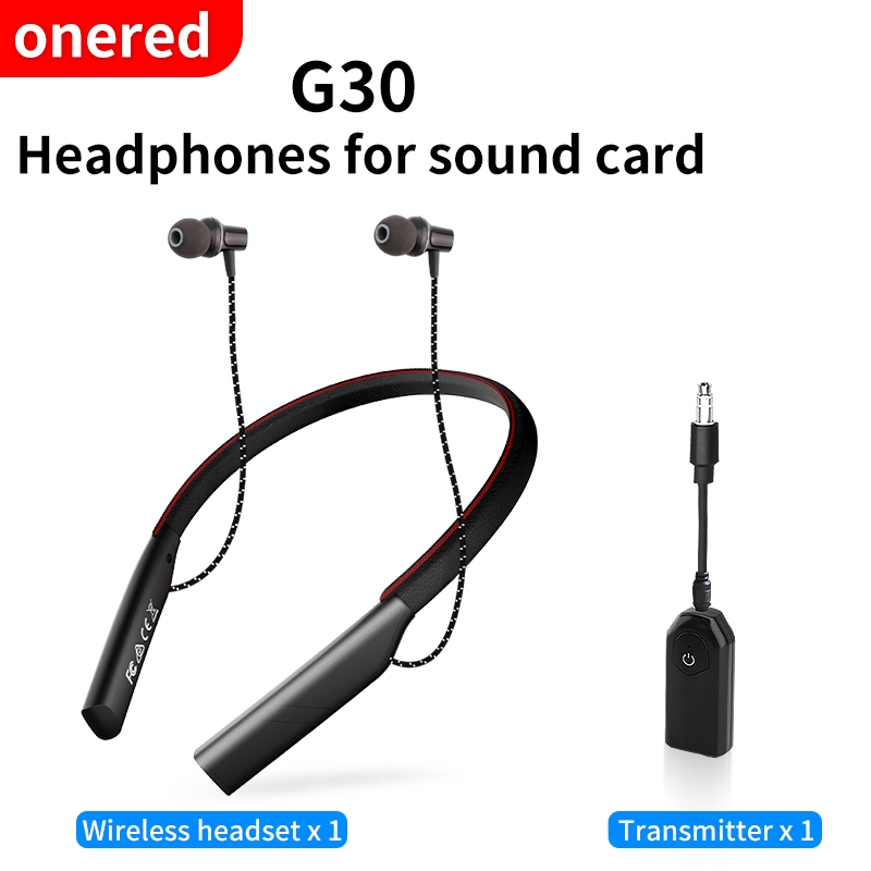 Jual Onered Bluetooth 2.4G Wireless Monitor headset G30 Net Red Anchor ...