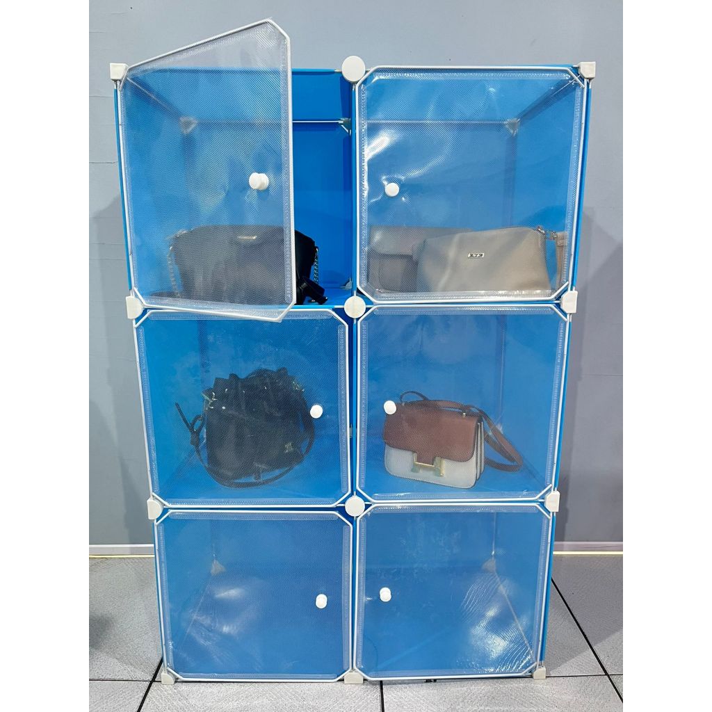 Jual SHENAR - GISEL STELLA RAK PENYIMPANAN TAS LEMARI PLASTIK TAS ...