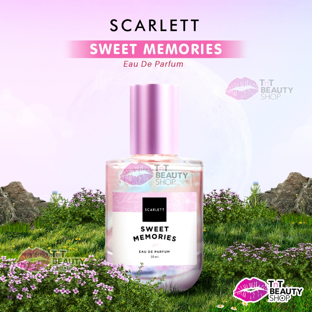 Jual Scarlett Whitening Eau De Parfum Sweet Memories 30ml | TnT Beauty ...