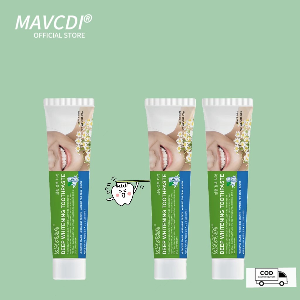 Jual 【 Beli 1 Gratis 2】Pasta Gigi Natural Toothpaste Whitening Cavity ...