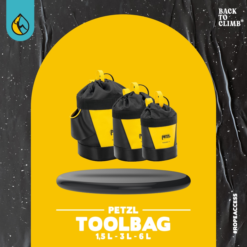 Jual Petzl TOOLBAG Safety Tool Pouch for Working at Height and Climbing ...