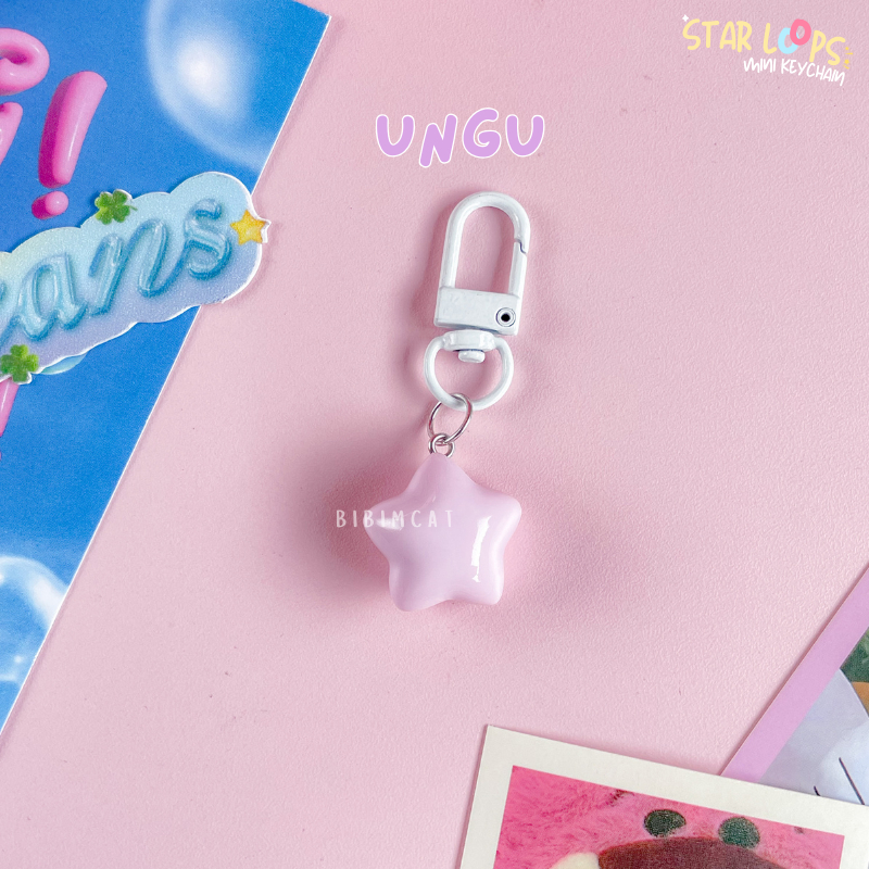 Jual Fruit Loops Mini Keychain Bintang / Gantungan Kunci Lucu | Shopee Indonesia