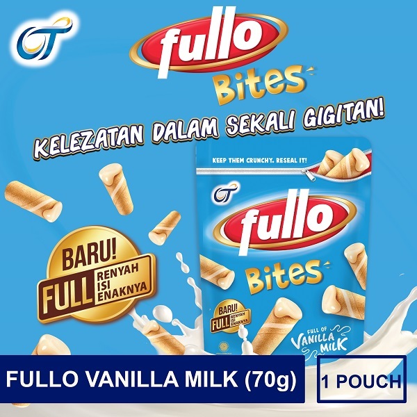 Jual FULLO BITES VANILLA MILK 70GR | Shopee Indonesia