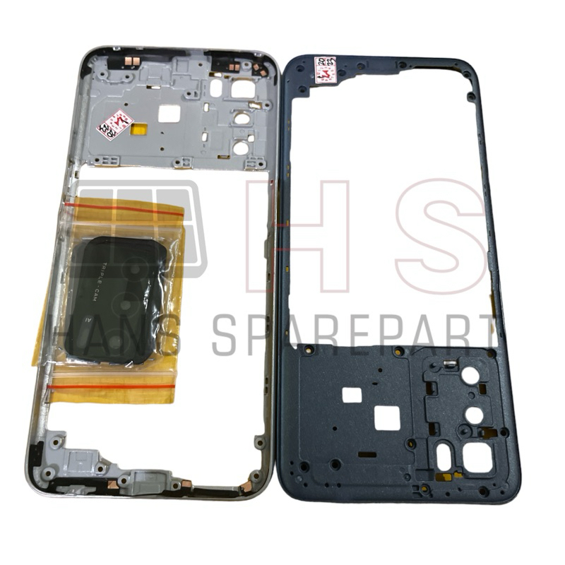Jual BEZZEL OPPO A16 / FRAME RANGKA TENGAH + TOMBOL LUAR OPPO A16 ...