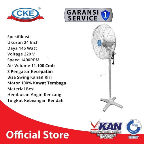 Jual Stand Fan CKE 26 Inch SF-ECO-65A-TH Kipas Angin Berdiri Pabrik ...