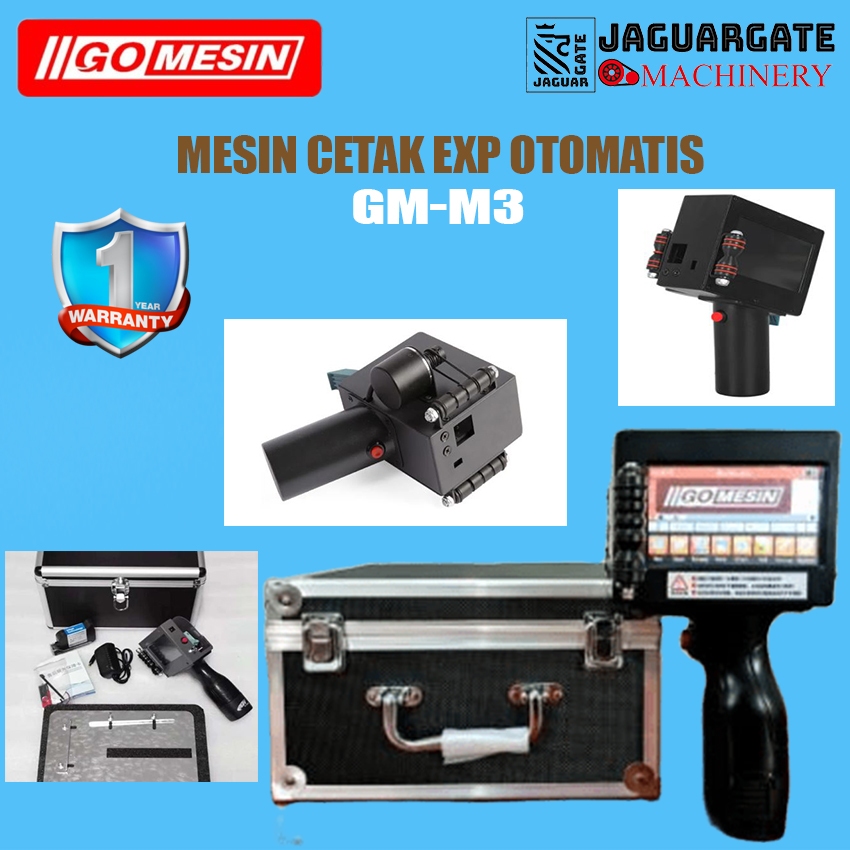 Jual Mesin Coding Expired Date Handheld Portable Printer GM-M3 GMM3 ...