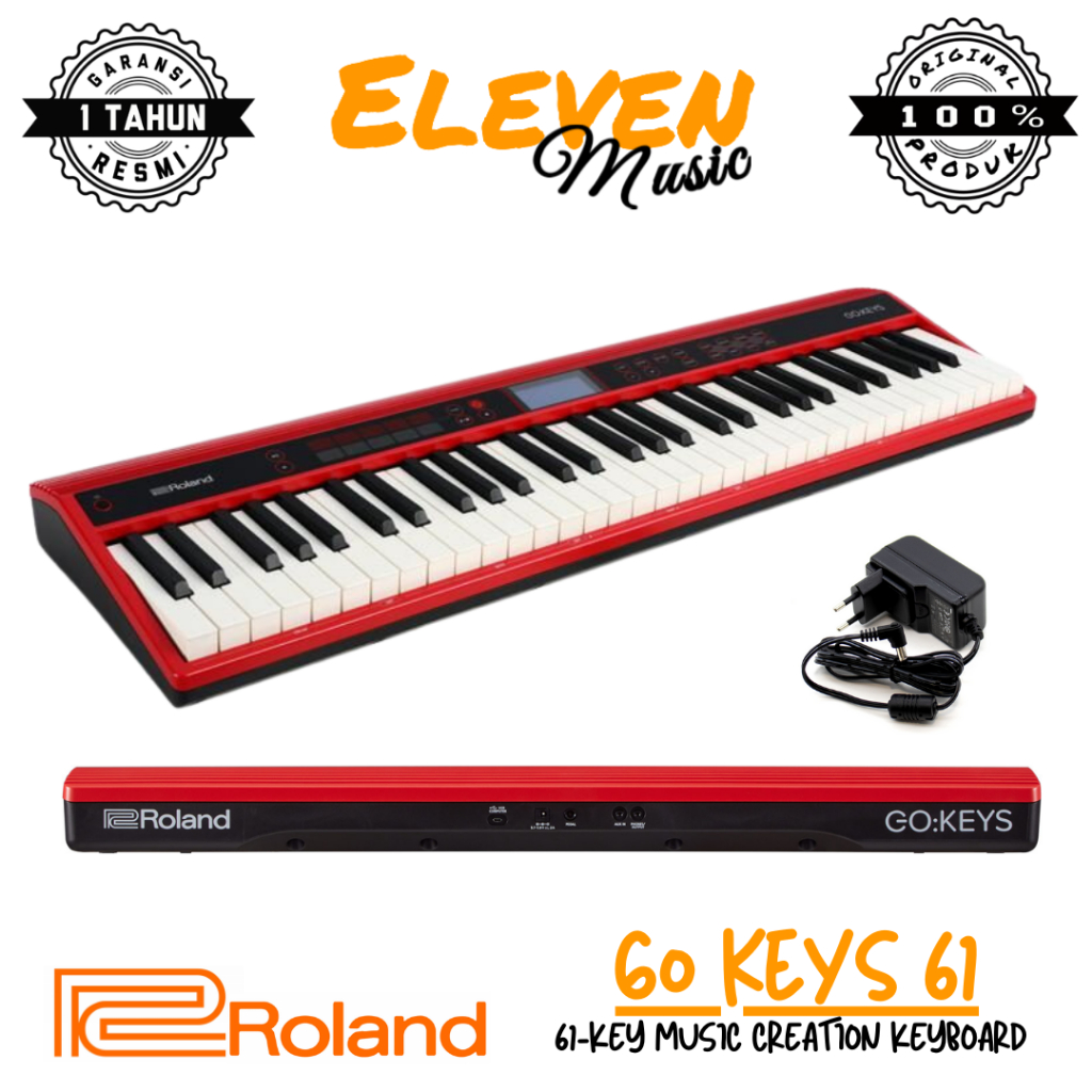 Jual Roland GO KEYS 61-keys Music Creation Keyboard Roland Go61K ...