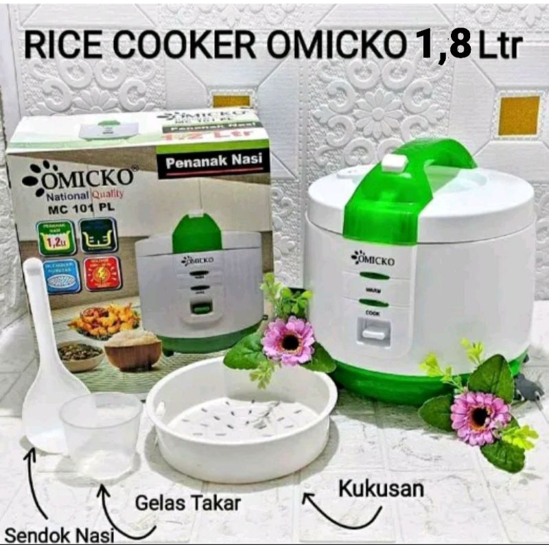 Jual Rice Cooker Magic Com Omicko/TD Ukuran Kapasitas 1,8 Liter ...