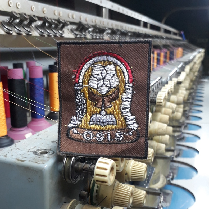 Jual LOGO OSIS SMA BORDIR EMBLEM BADGE BET ATRIBUT PERLENGKAPAN SEKOLAH ...