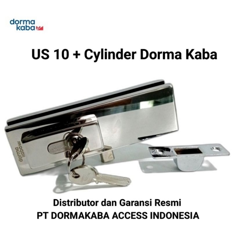 Jual Kunci Pintu Kaca Bawah US 10 DormaKaba/Dorma/Dorma Kaba+Cylinder ...