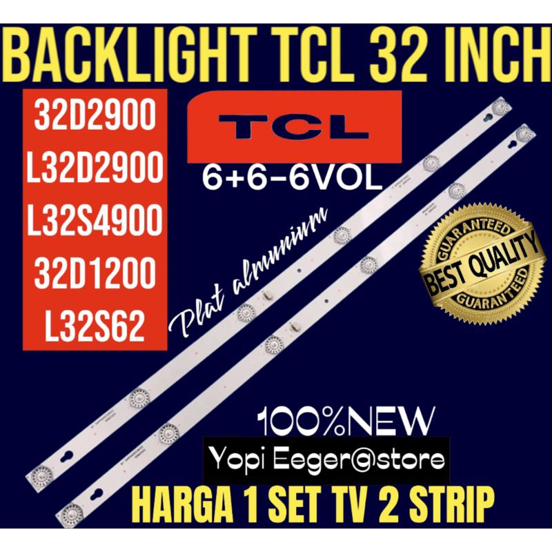 Jual BACKLIGHT TV LCD LED TCL 32 INCH 32D2900 32D1200 L32D2900 ...