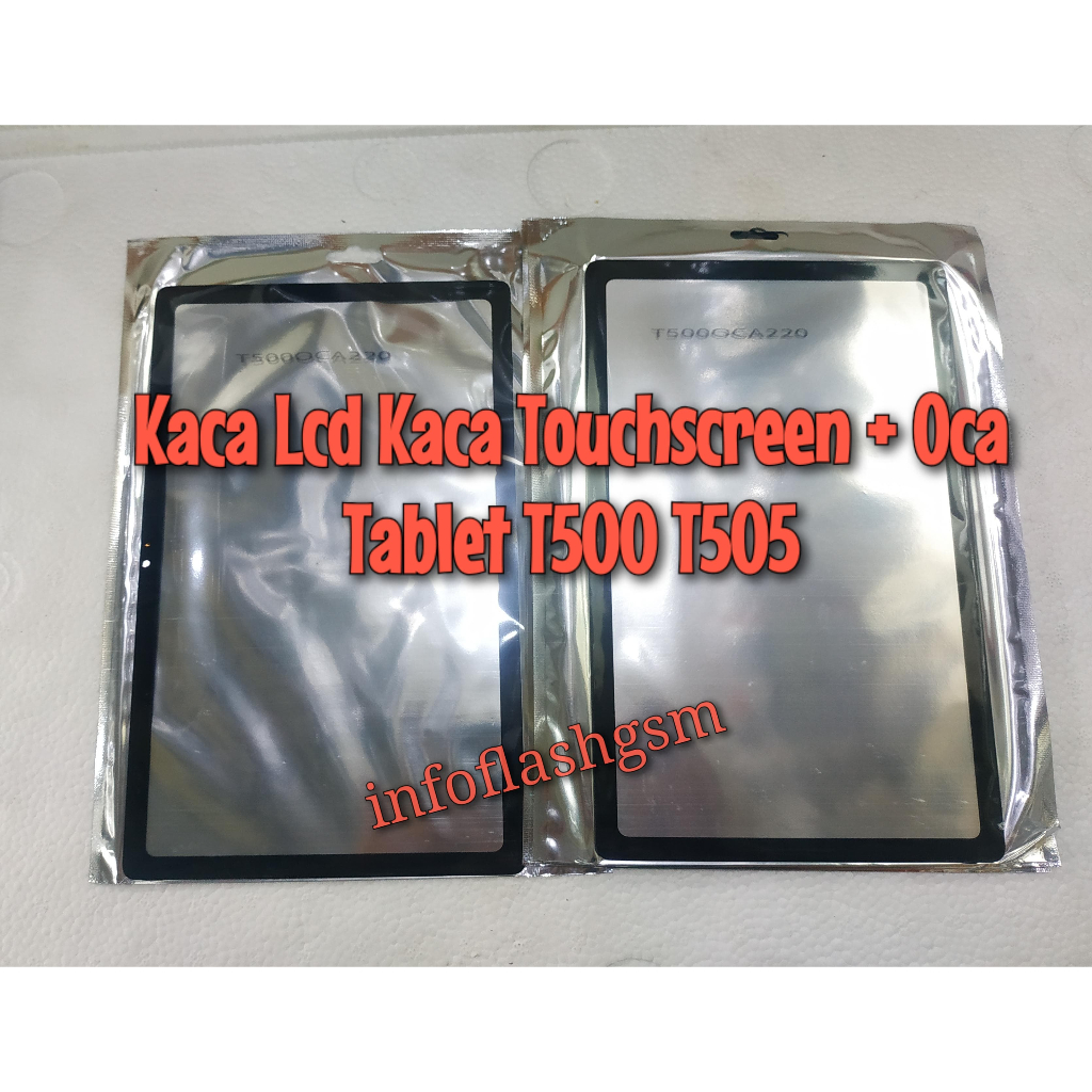 Jual Kaca Lcd Kaca Touchscreen Plus Oca Samsung Tab Tablet T500 T505 ...