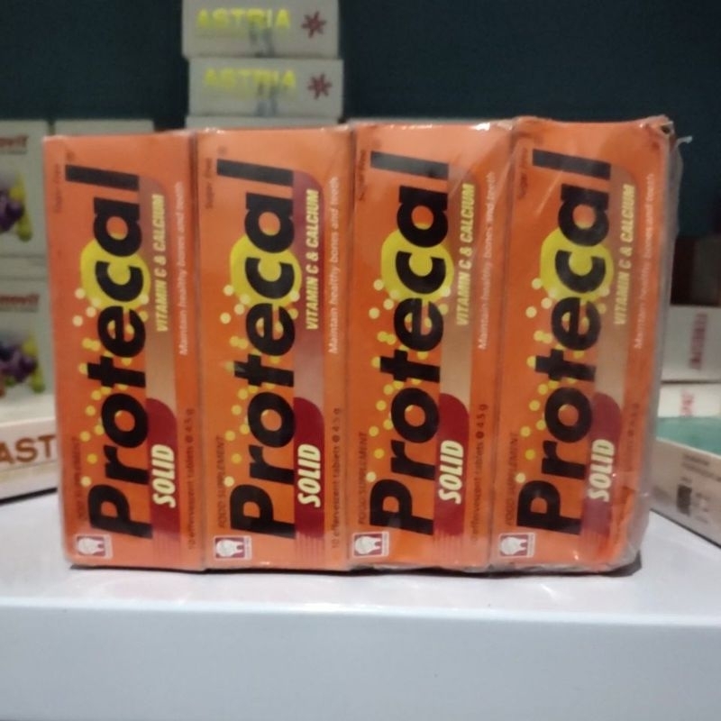 Jual PROTECAL SOLID TUBE 10 TABLET EFFERVESCENT, KONIMEX | Shopee Indonesia