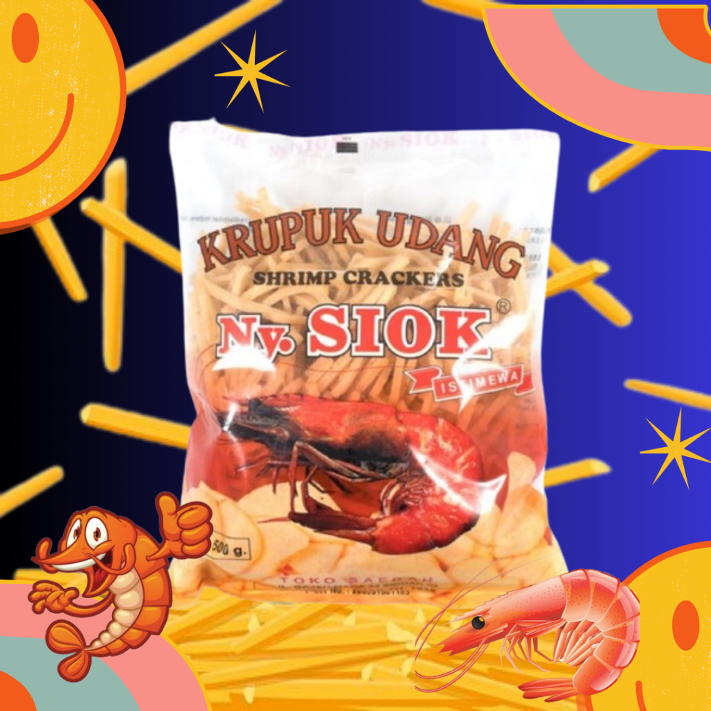 Jual Ny Siok Krupuk Udang Stick 500gr | Shopee Indonesia