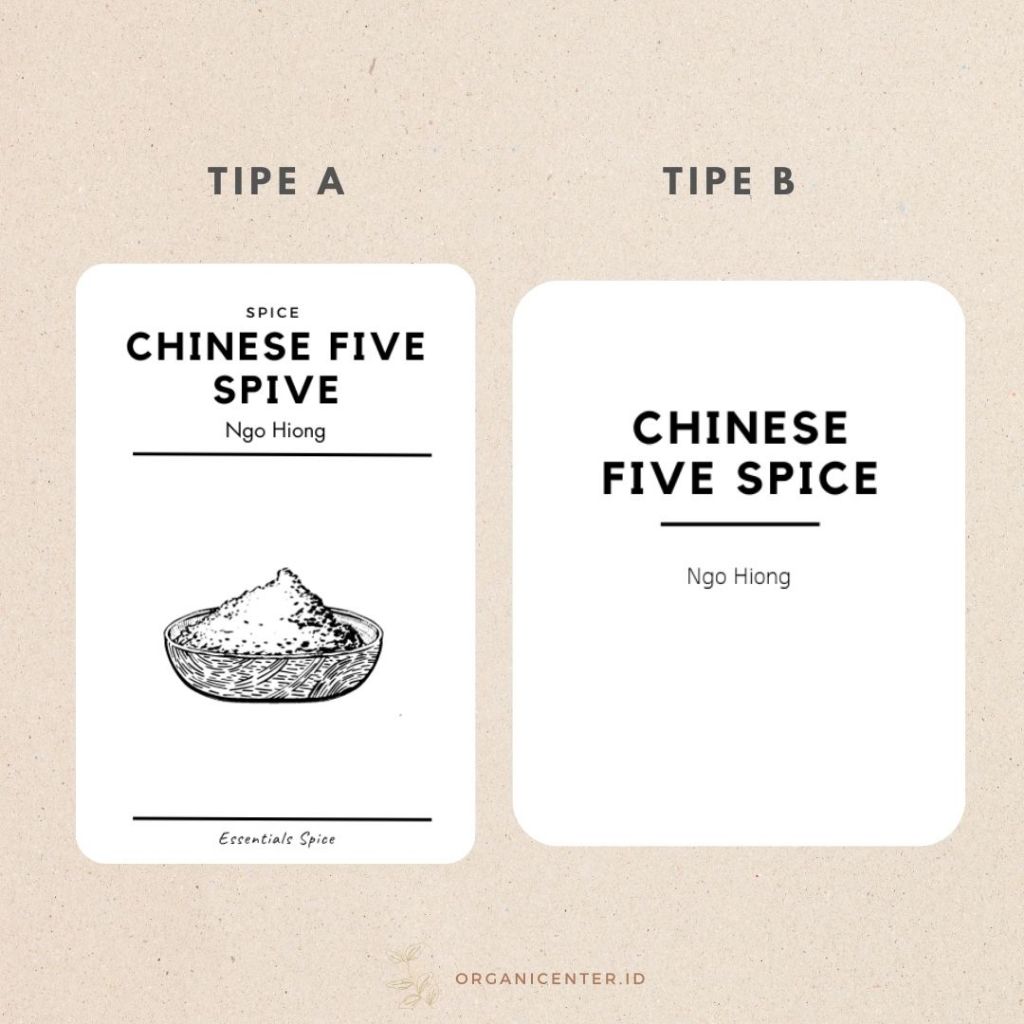 Jual Label Sticker Botol Bumbu Dapur Lengkap Anti Air Kaca Estetik ...