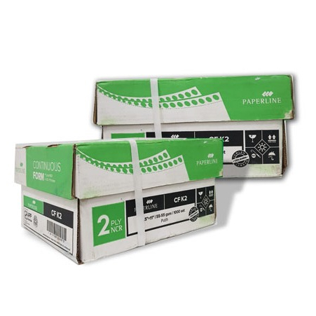 Jual Kertas Continuous Form 2 Ply Putih Paperline / CF K2 | Shopee ...