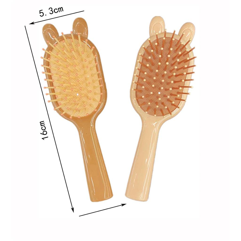 Jual Sisir Coklat Edition Premium Korean Style / Sisir Rambut Anak Lucu ...