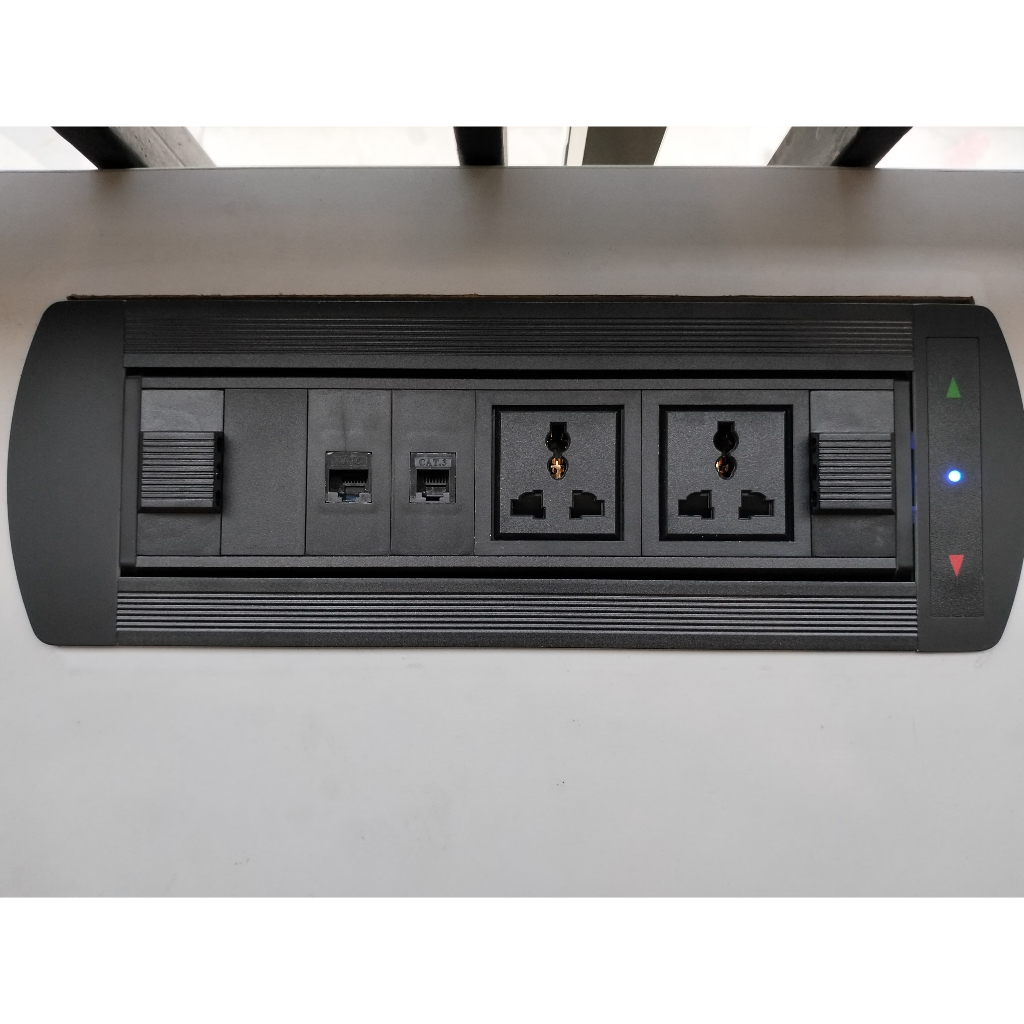 Jual STOP KONTAK MEJA KERJA KANTOR ELECTRIC FLIP BOX International ...