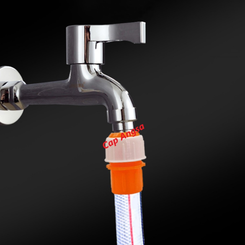 Jual WATER FAUCET CONNECTION HOSE CONNECTOR ALAT PENYAMBUNG PIPA KEPALA ...