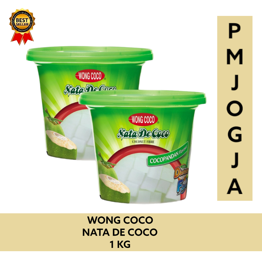 Jual Wong Coco Nata De Coco Cubes Cocopandan 1 kg / sari kelapa toples ...