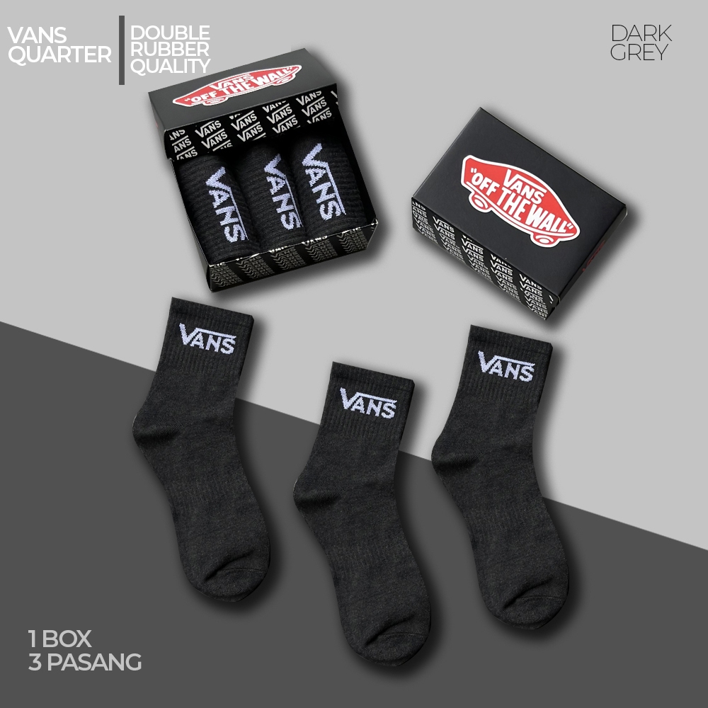 Jual VANS SOCK QUARTER ORIGINAL/VANS SOCK QUARTER /KAOS KAKI VANS ...
