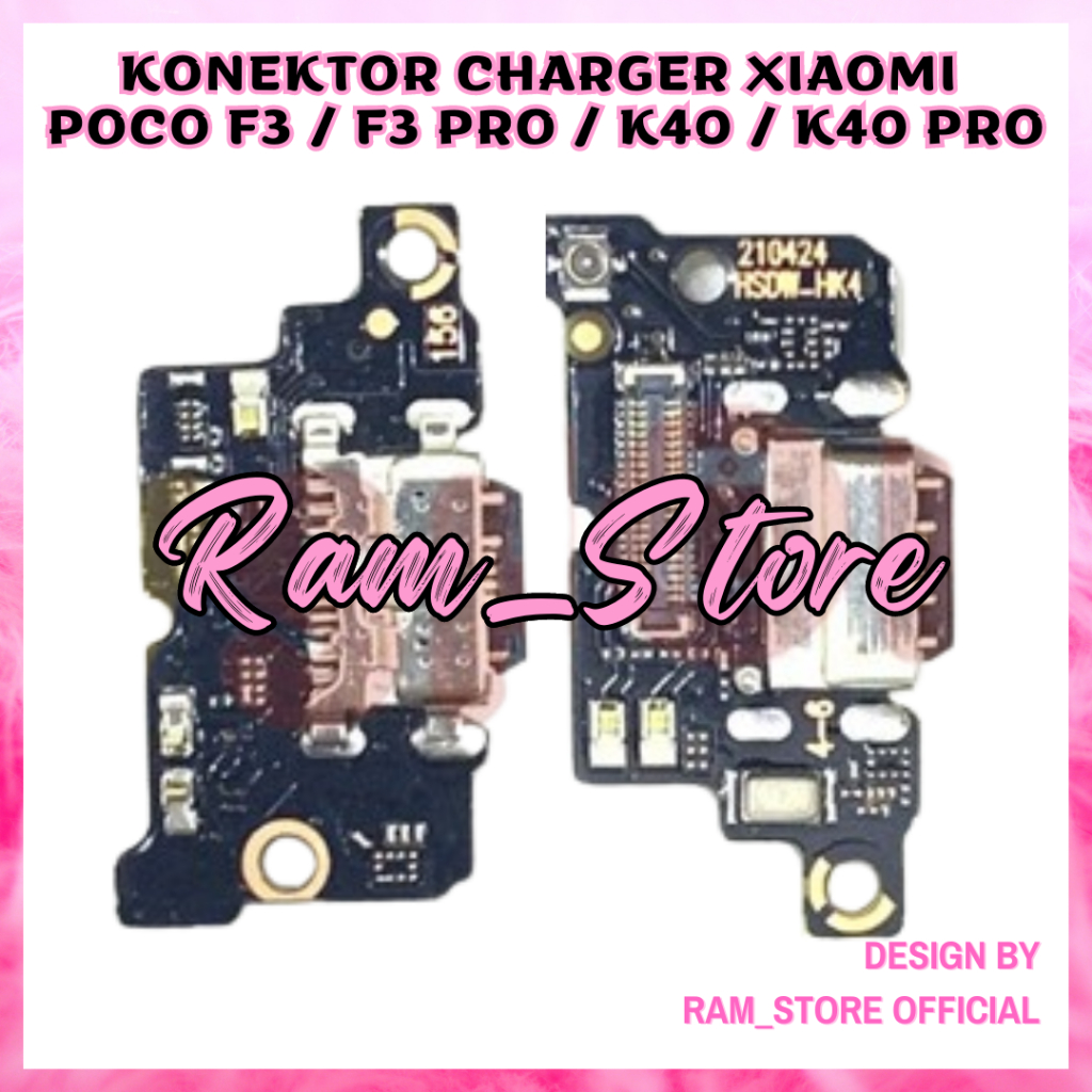 Jual Konektor Cas Board XIAOMI POCO F3 / F3PRO / K40 / K40PRO Connector ...