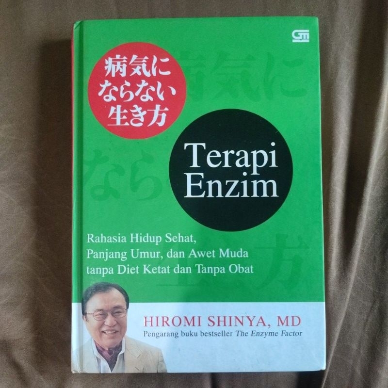 Jual terapi enzim hard cover by hiromi shinya | Shopee Indonesia