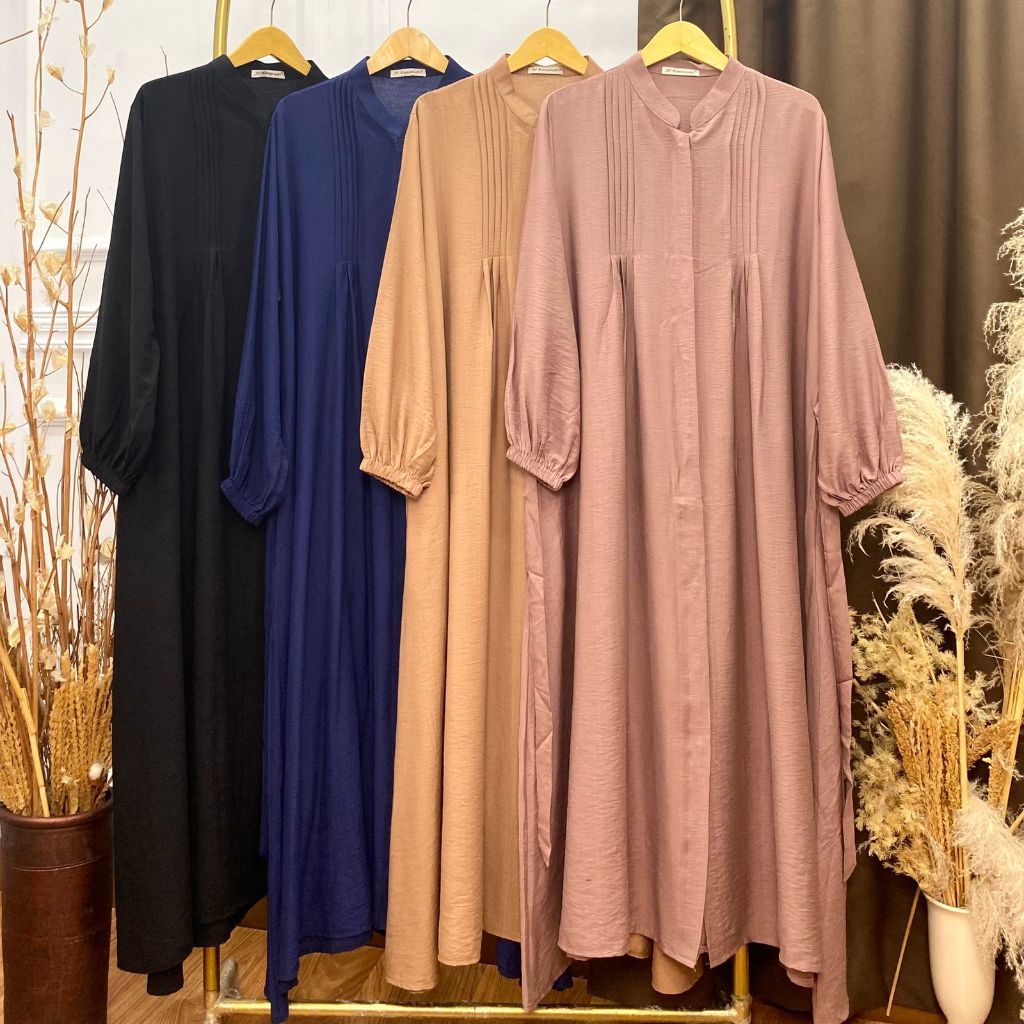 Jual Gamis Kardigan Long Outer for Daily - JV Hasanah Amira Cardigan ...
