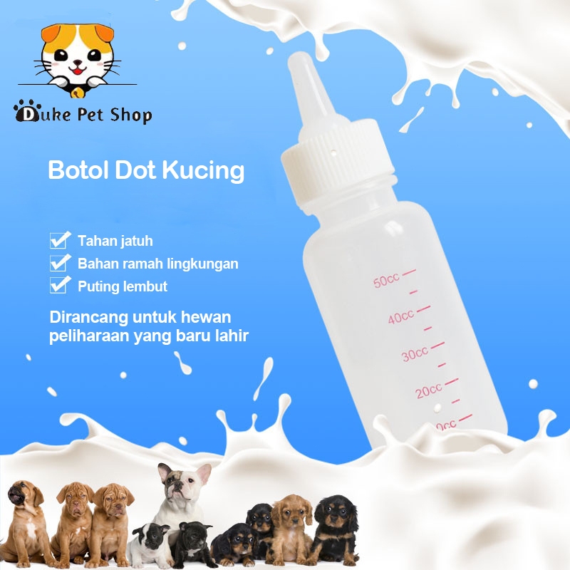 Jual Botol Dot Kucing Botol Susu Kucing Botol Susu Anjing 60ML Kitten ...