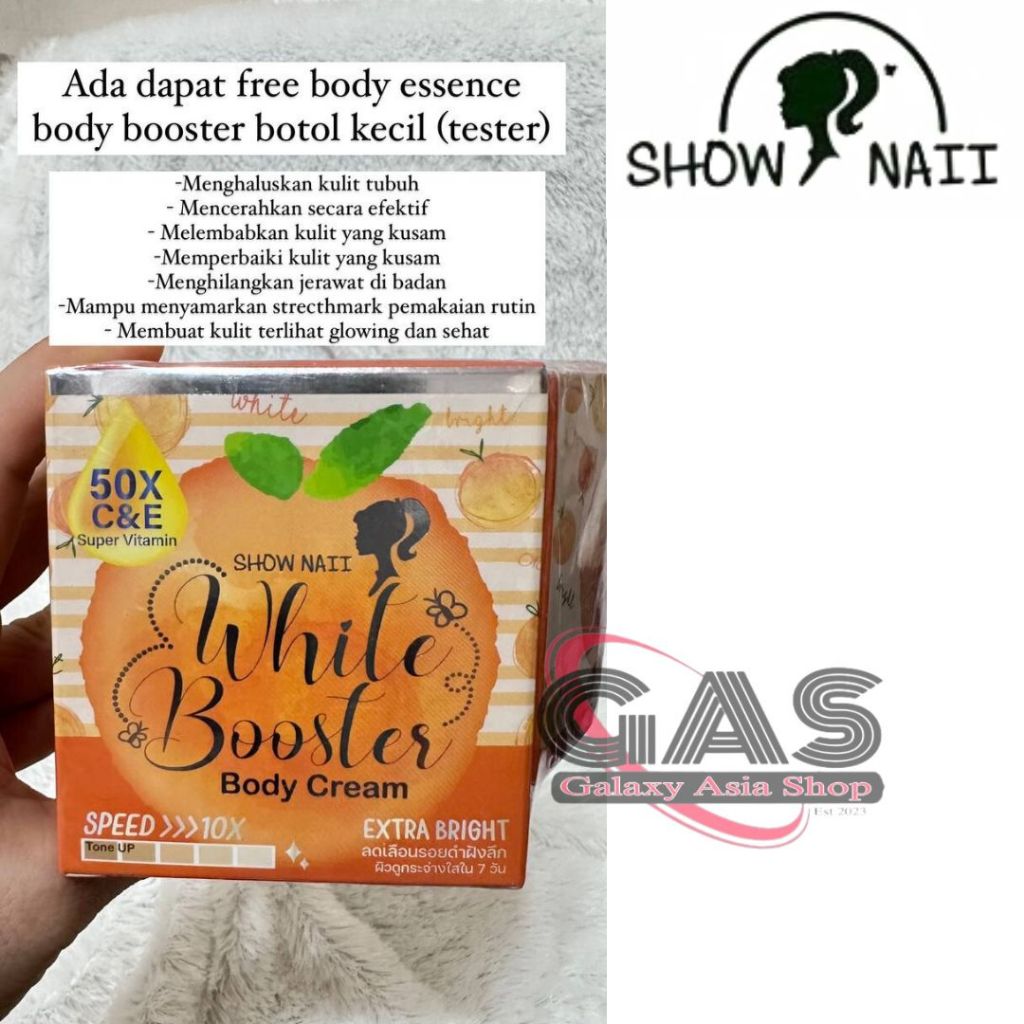 Jual AURA BOOSTER WHITE BOOSTER / BODY CREAM AURA BOOSTER / CREAM ...