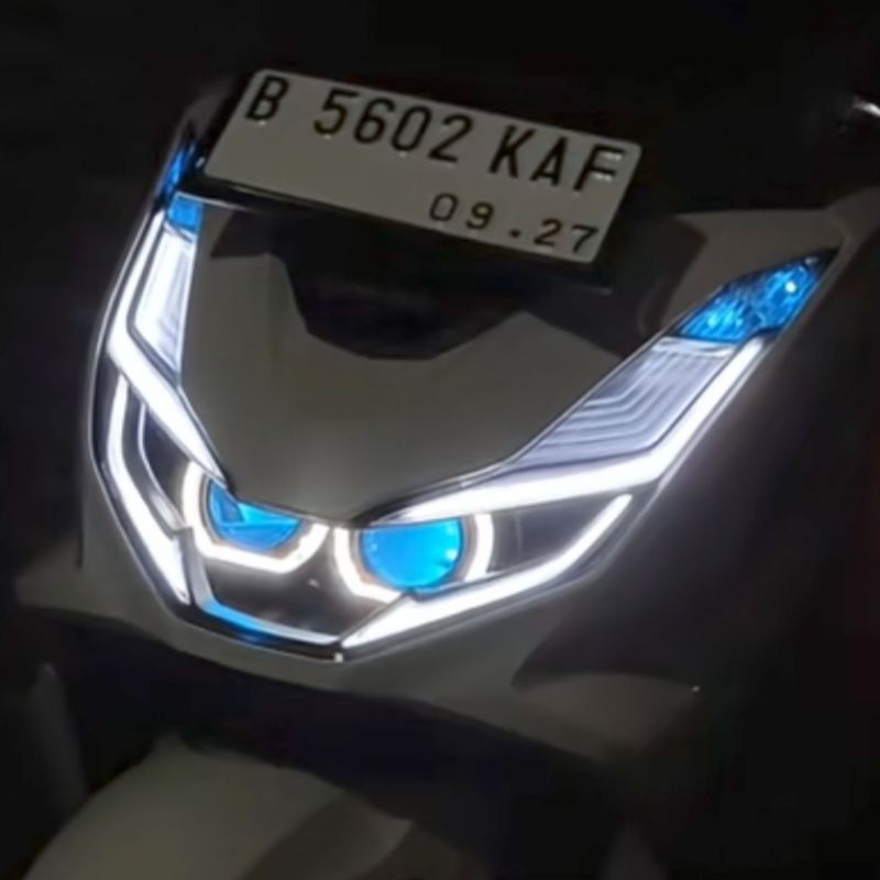 Jual LAMPU DEPAN BILED MOTOR PCX 160 DRL SEIN RUNNING | Shopee Indonesia