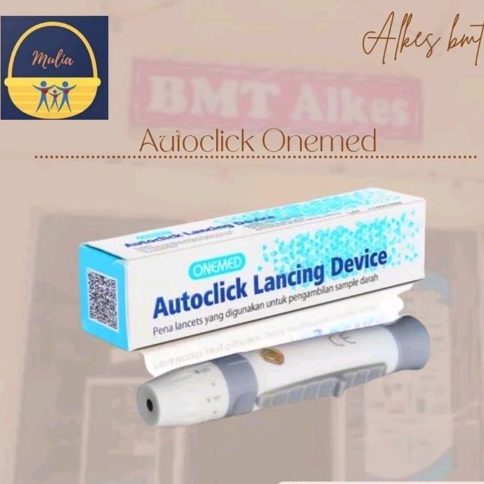Jual Autoclick Onemed Pen cek gula darah atau Bekam | Shopee Indonesia