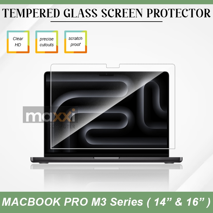 Jual Macbook Pro M3 Max 14 16 Inch A2918 / A2992 / A2991 2023 Tempered ...