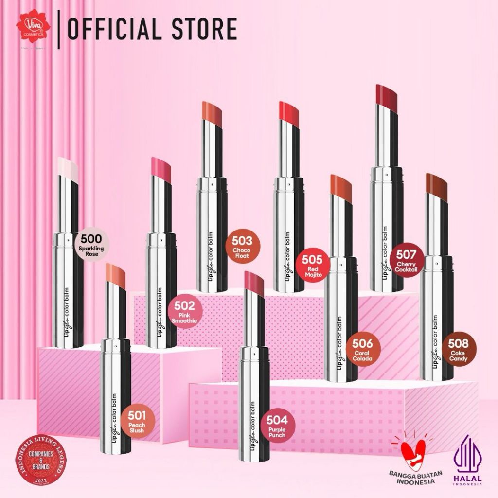 Jual Red-A Lip Glo Color Balm 3 in 1 - LIPBALM, LIPGLOSS & LIPSTICK ...