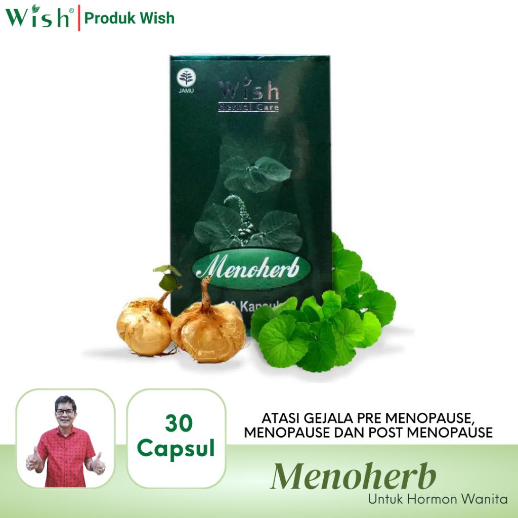 Jual Wish Menoherb dokter boyke original - 30 capsule | Shopee Indonesia