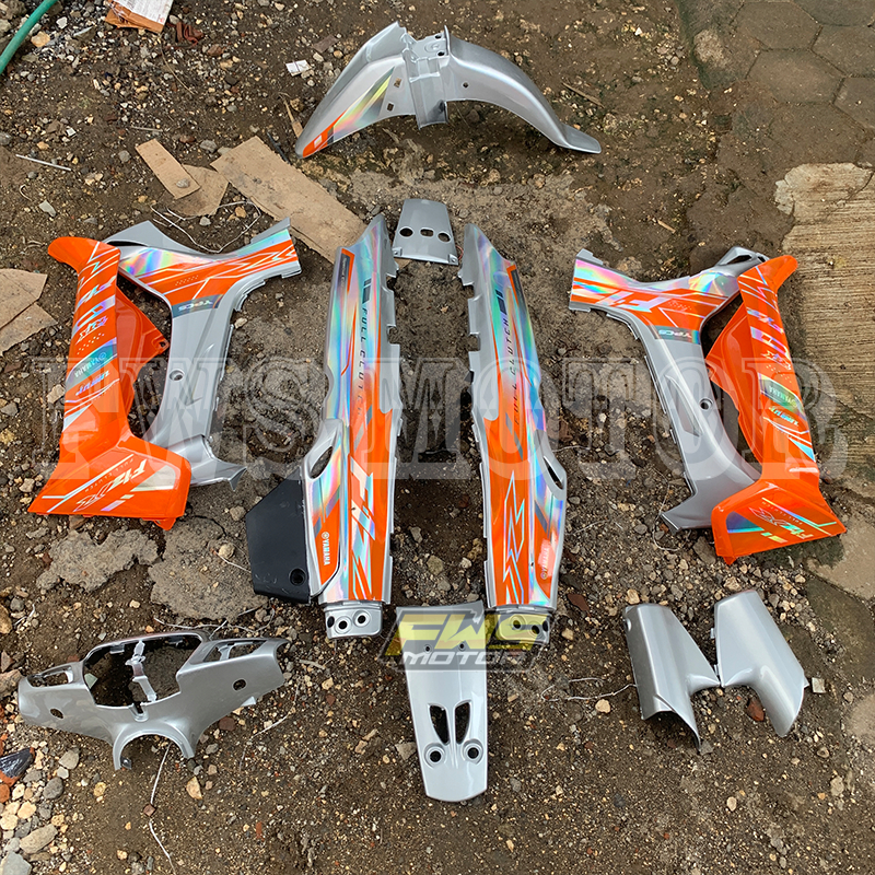 Jual Body full set Fizr Milenium Hologram Orange | Shopee Indonesia