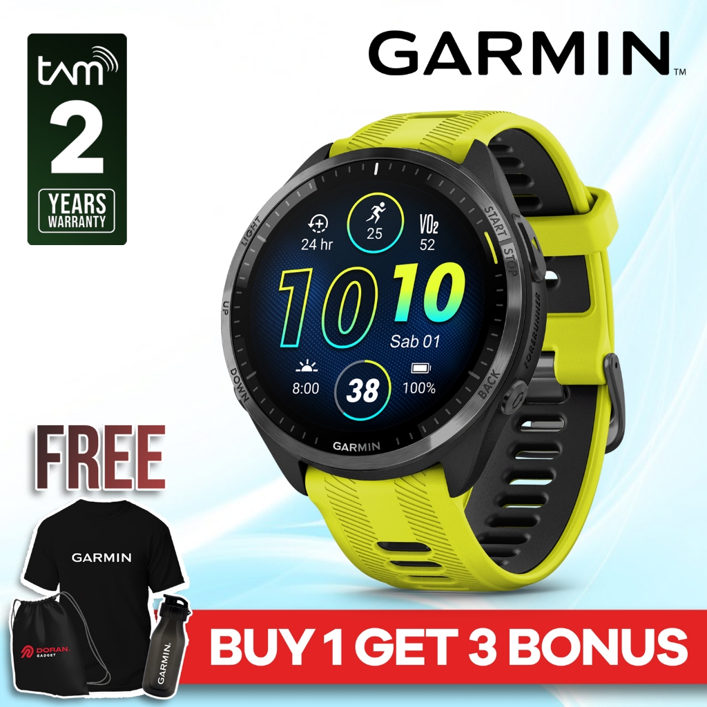 Jual Garmin Forerunner 965 Amp Yellow | FR 965 Amp Yellow Garansi TAM 2 ...
