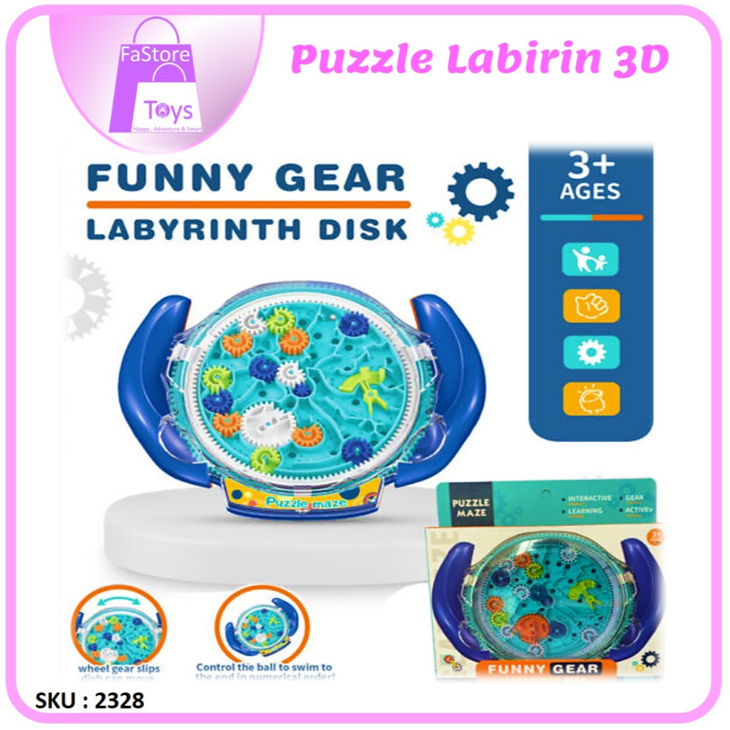Jual FaStore - Obstacle 3D Maze Ball Puzzle Spin Games Bola Level ...