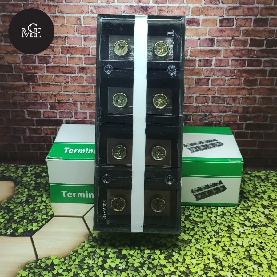 Jual TERMINAL BLOCK BLOK 200A 4POLE TC-2004 / TC2004 VORGE 4P 200 A | Shopee Indonesia