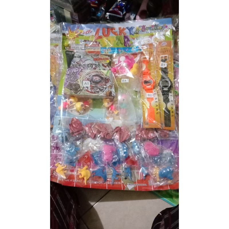 Jual Lembaran Mainan anak berhadiah isi 70 pcs ecer 1 ribuan | Shopee ...