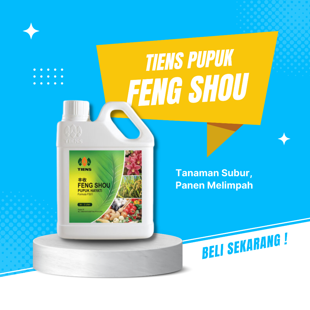 Jual Pupuk Feng Shou Tiens Original | Pupuk Hayati Feng Shou Tiens ...