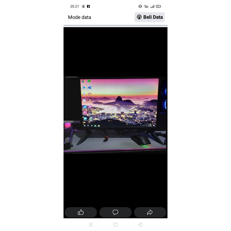 Jual monitor 22 inch sudah support jadi tv | Shopee Indonesia