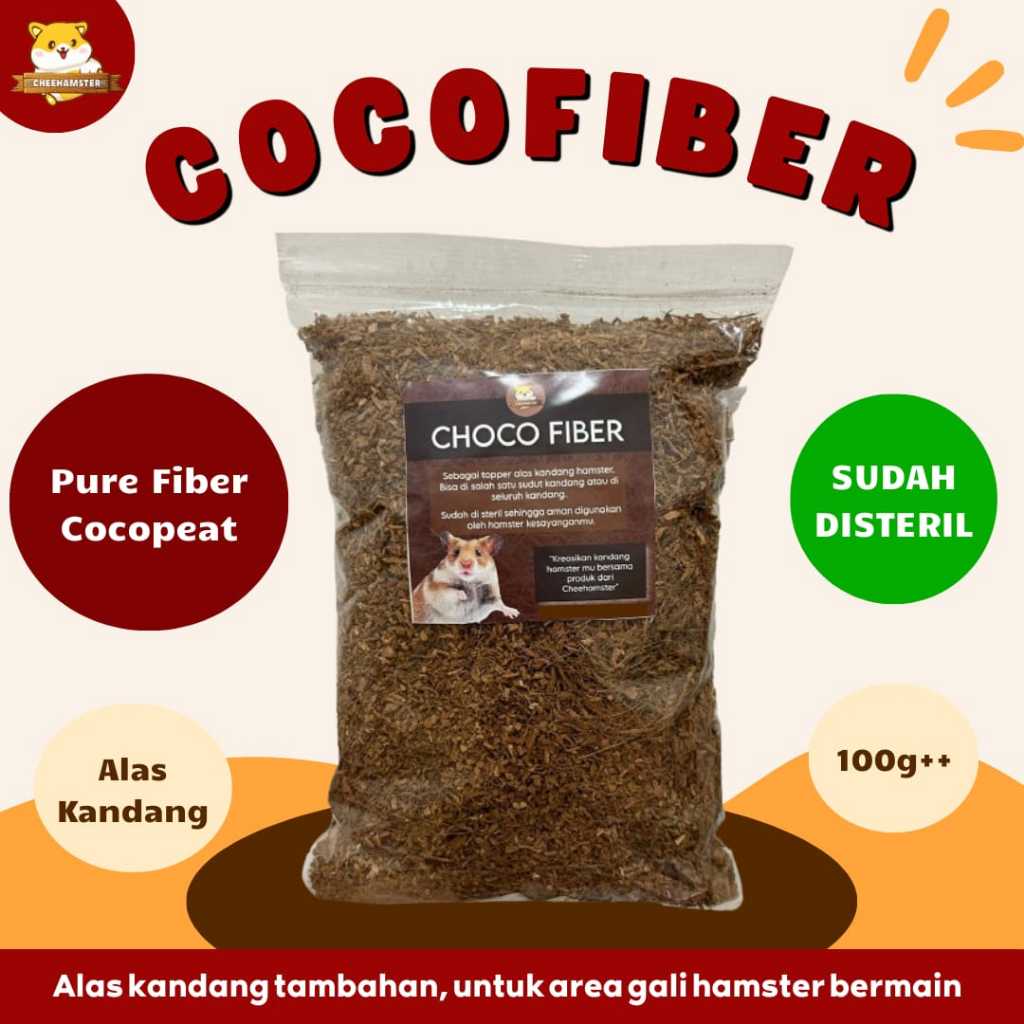 Jual Cocofiber 20x30cm full| Hiasan Alas Kandang Hamster | Shopee Indonesia