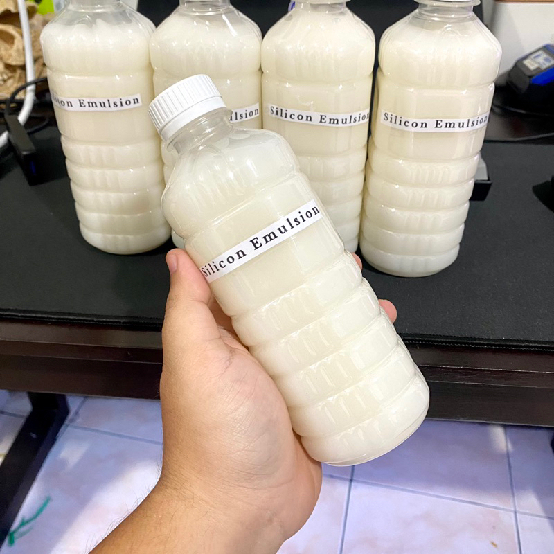 Jual silikon emulsi premium 500ml silicone emulsion semir ban body ...
